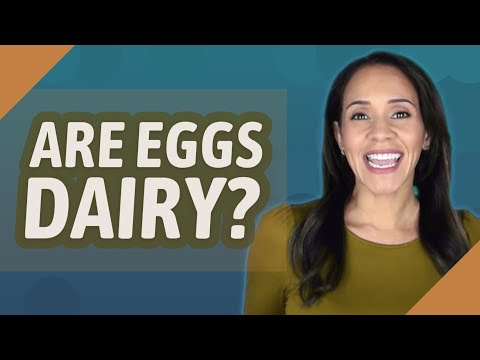 Are eggs dairy?