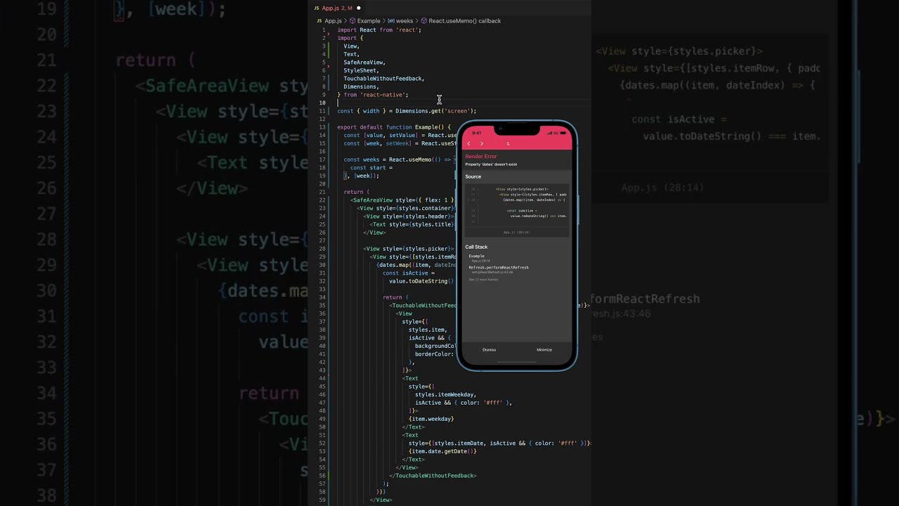 Episode 34 | Designing a Schedule Screen with React Native 📅🚀
