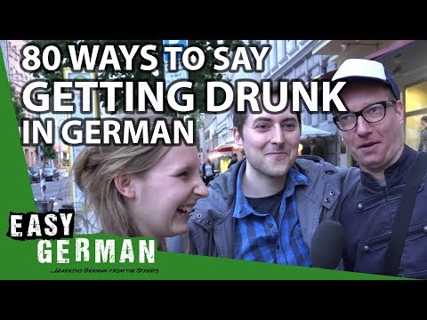 80 German synonyms for drinking alcohol | Easy German 90