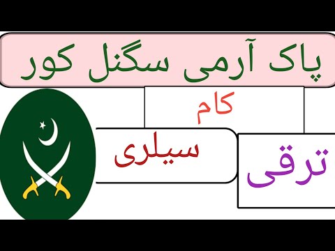 pak army signal core training /signal core work/signal core salary/