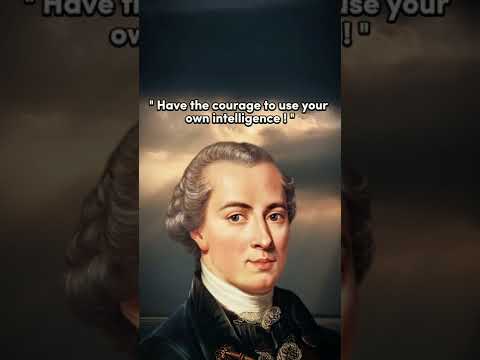 Immanuel Kant's Best Quotes #quotes #motivation #philosophy