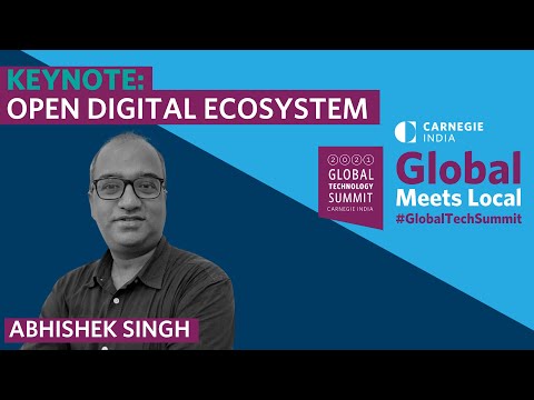 Keynote: Open Digital Ecosystem by Abhishek Singh
