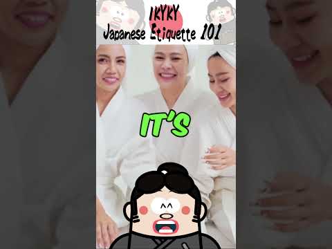 Onsen Etiquette Mastering Public Bathing in Japan #shorts
