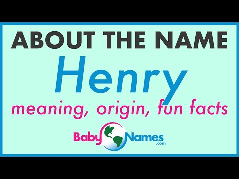 HENRY Name Meaning, Origin, Nicknames & More