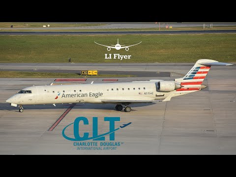 8 MINUTES OF PLANE SPOTTING at Charlotte Douglas International Airport