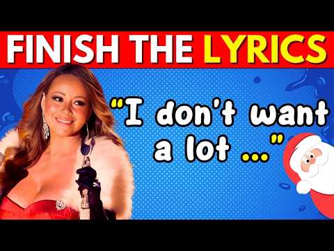 Finish The Lyrics - Christmas Edition ๐
๐โจ