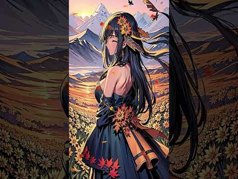 Autumn Fall Girl Live