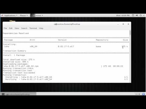 Get Hardware Specs of Your System Using lshw linux