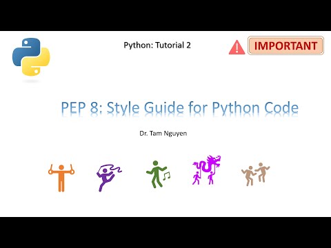 Python Tutorial 2: PEP 8 Style Guide for Python Code