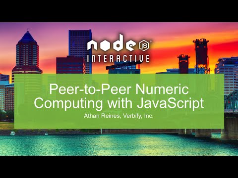 Peer-to-Peer Numeric Computing with JavaScript