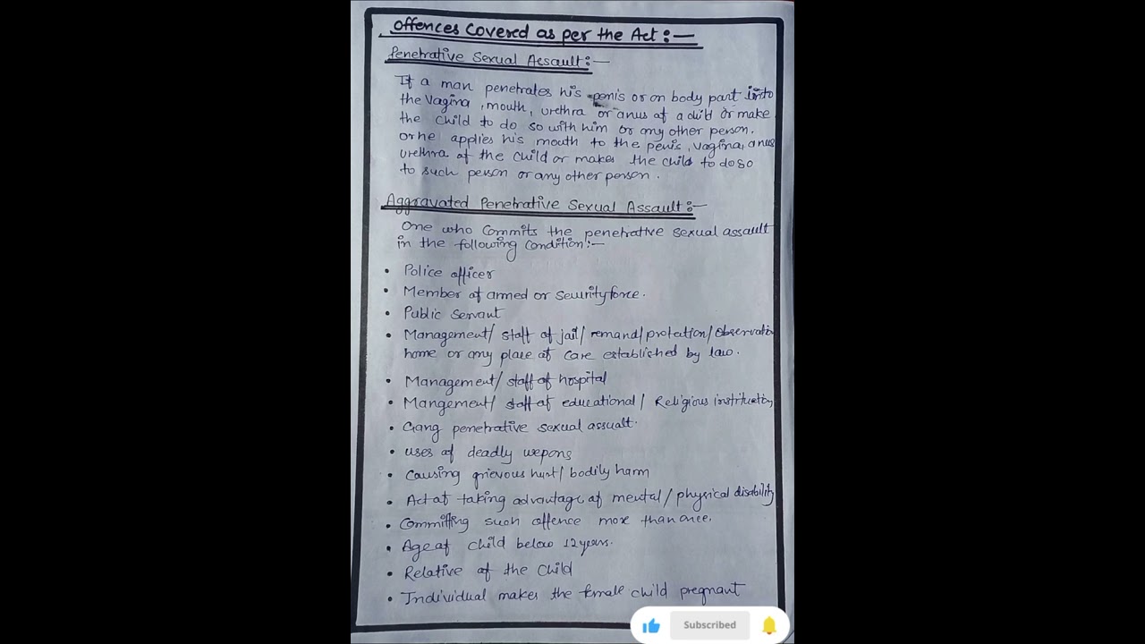 📚POCSO ACT (2012) in psychiatric📖📒//Handwritten notes📖//Assignment📒📚// BSc nursing 6th semester..