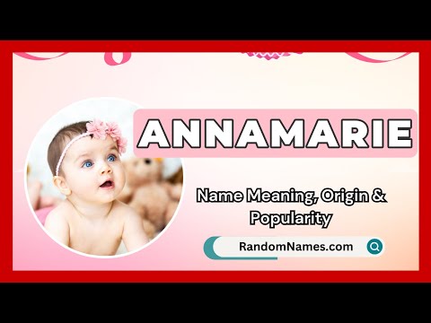 Annamarie - Baby Girl Name Meaning, Origin & Popularity - RandomNames.com