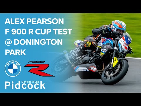 Alex Pearson F 900 R Cup Test @ Donington Park - Roy Pidcock BMW