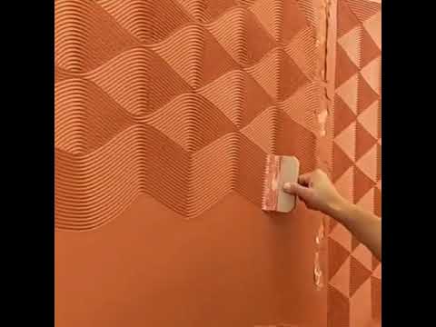 Oddly Satisfying Video of Plaster patterns.