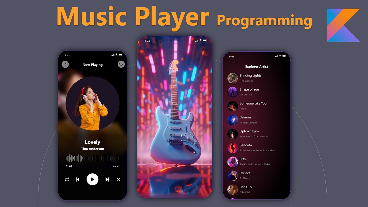 Music Player Programming- Android Studio Tutorial