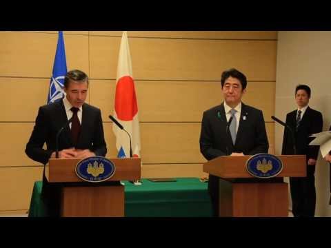 Signature of the Joint Political Declaration between NATO and Japan