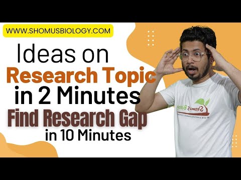 How to find research topics for thesis writing | Find research gap | Get research topic ideas online