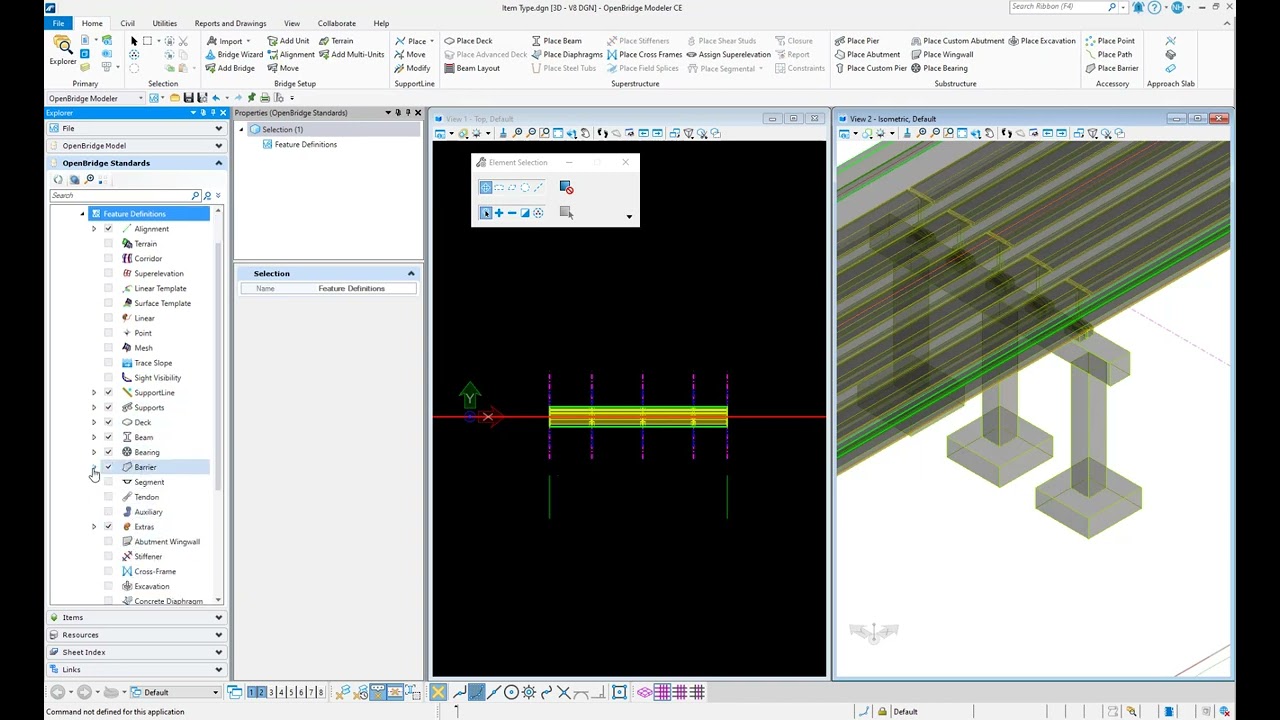 Efficient Item Type Management in Open Bridge Modeler | Galaxy.ai