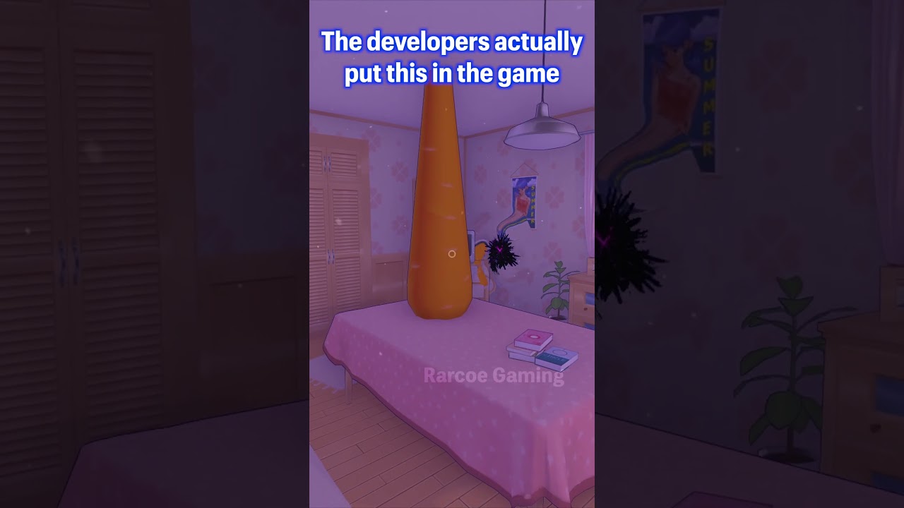 The developers actually put this in the game #miside #mita  #cappie