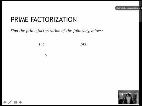 63 Prime Factorization (4.2)