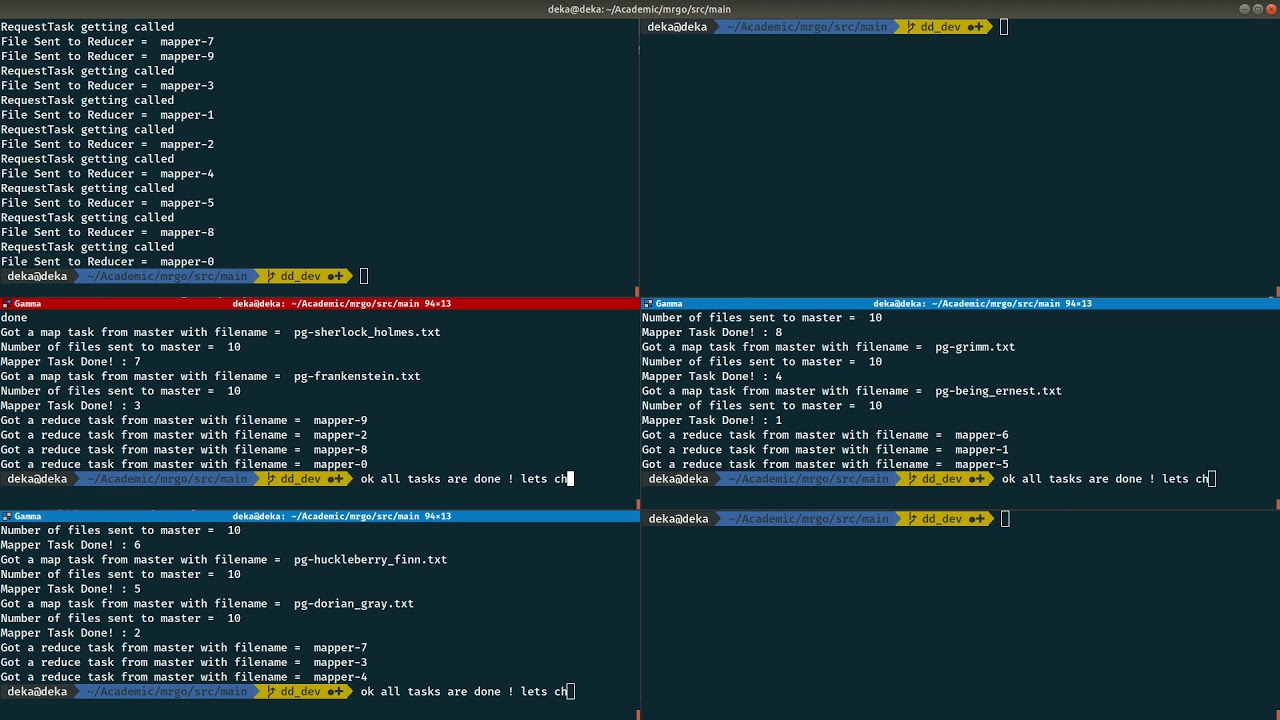 map-reduce basic implementation in golang