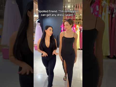 Did she deserve that?๐ #prom #dressootd #promdressshopping #promdress #dress #formaldresses