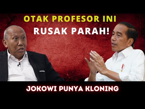 "OTAK Profesor Ini RUSAK PARAH!" Sebut JOKOWI PUNYA KLONING, Benarkah yang Kita Lihat Palsu?