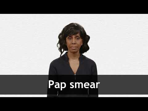 How to pronounce PAP SMEAR in American English