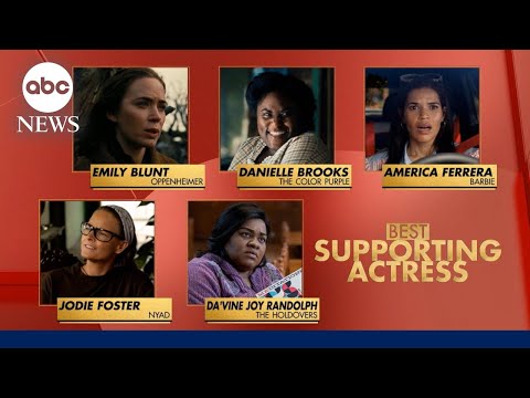 Looking back at the careers of the Oscars 2024 best supporting actress nominees