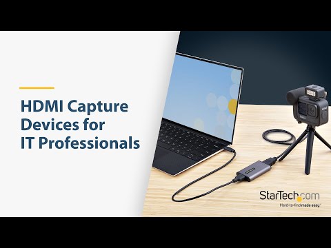 Record Content with 4K HDMI Video Capture Cards | StarTech.com