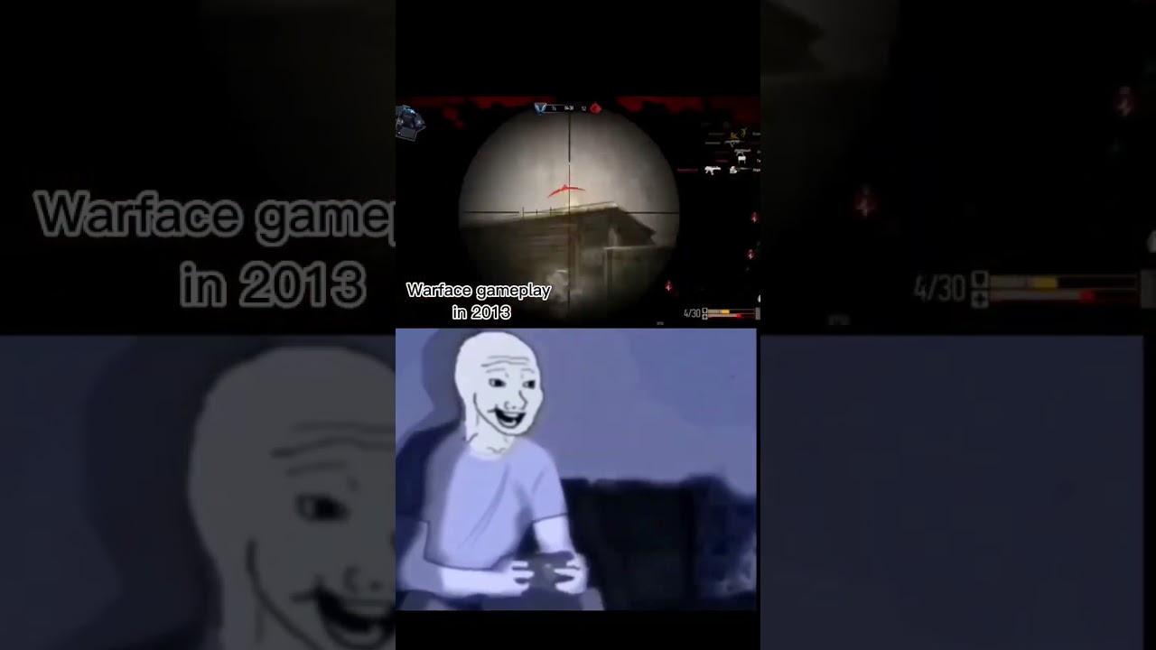 Warface gameplay in 2013 and 2023