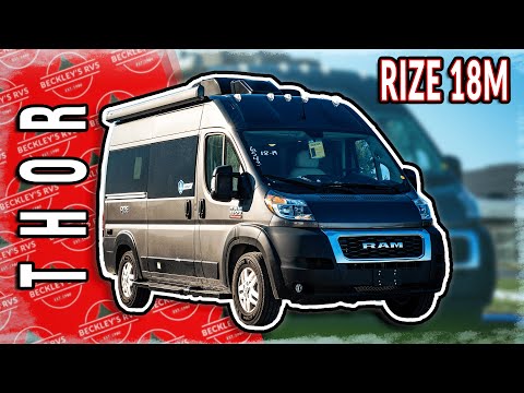 The PRETTIEST Class B We've Seen!? 2022 Thor Rize 18M Virtual Tour | Beckley's RVs