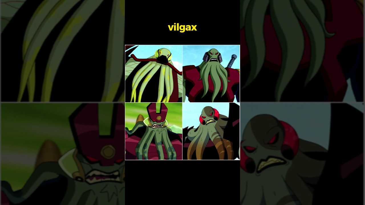 All Versions of Vilgax