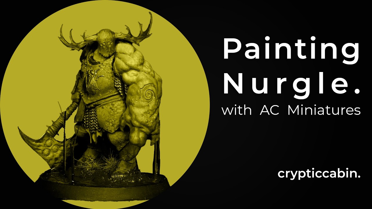 Paint Nurgle Quickly Like a Golden Demon Winner