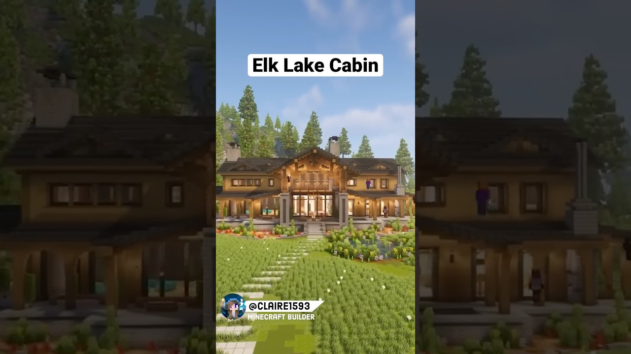 Minecraft Elk Lake Cabin