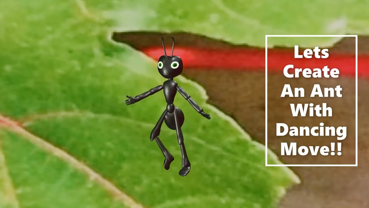 Blender 3.1 Let Create An Ant, Rig and Animate It