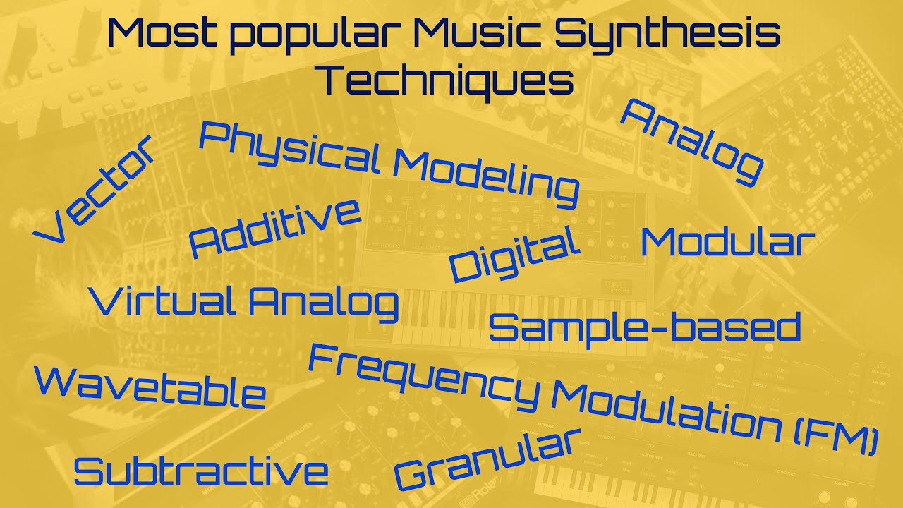 New video on Music Synthesis techniques - Steinberg Lounge - Steinberg Forums
