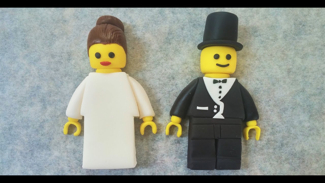 Lego Bride And Groom Wedding Cake Topper Tutorial