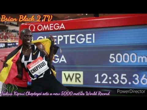 Joshua Cheptegei sets New 5000 metres World Record!!!!! |Monaco|August|2020|