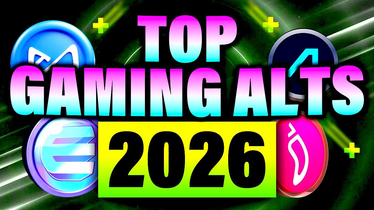 Top 4 Crypto Gaming Altcoins For 2026