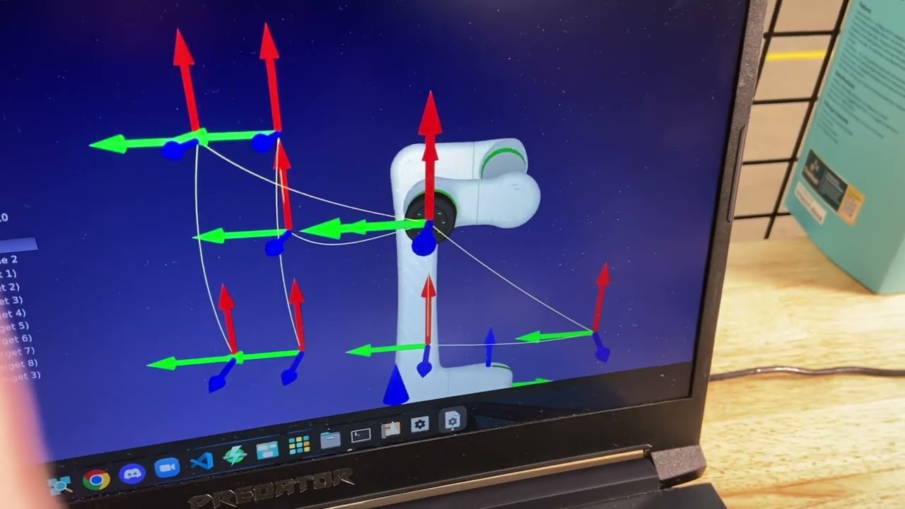 CRX10 roboDK python script demo