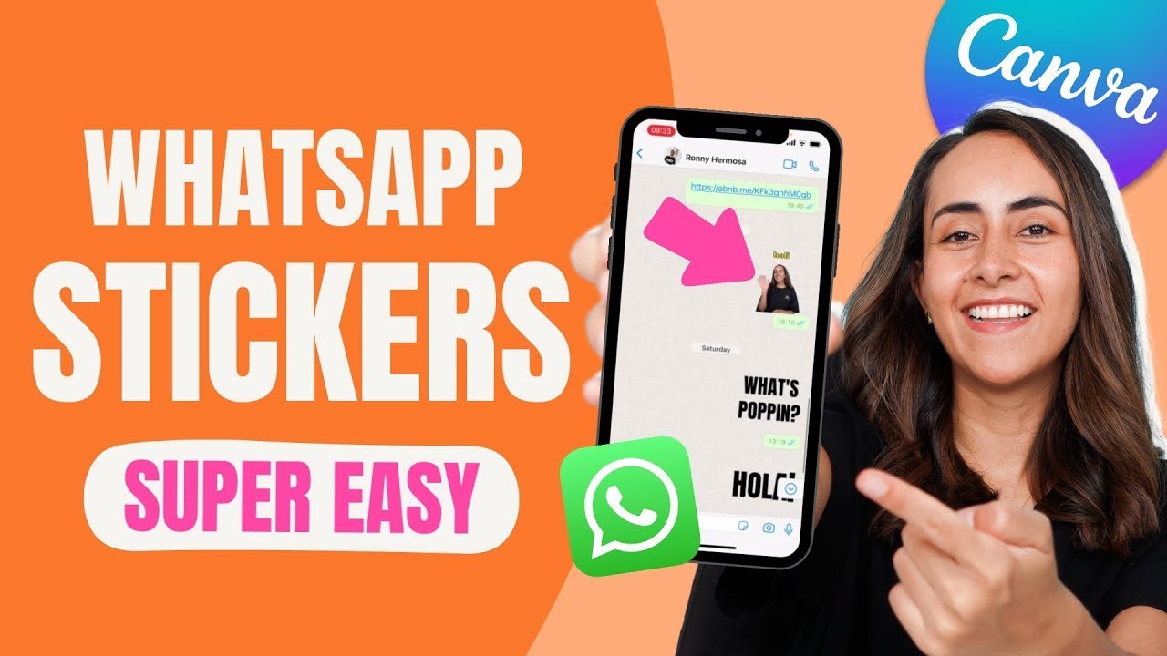 Make WhatsApp Stickers in Canva (Free & Fast)