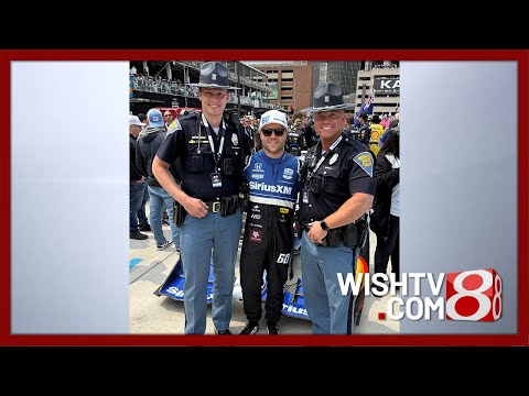 Indiana State Police sponsor IndyCar's Felix Rosenqvist to attract recruits