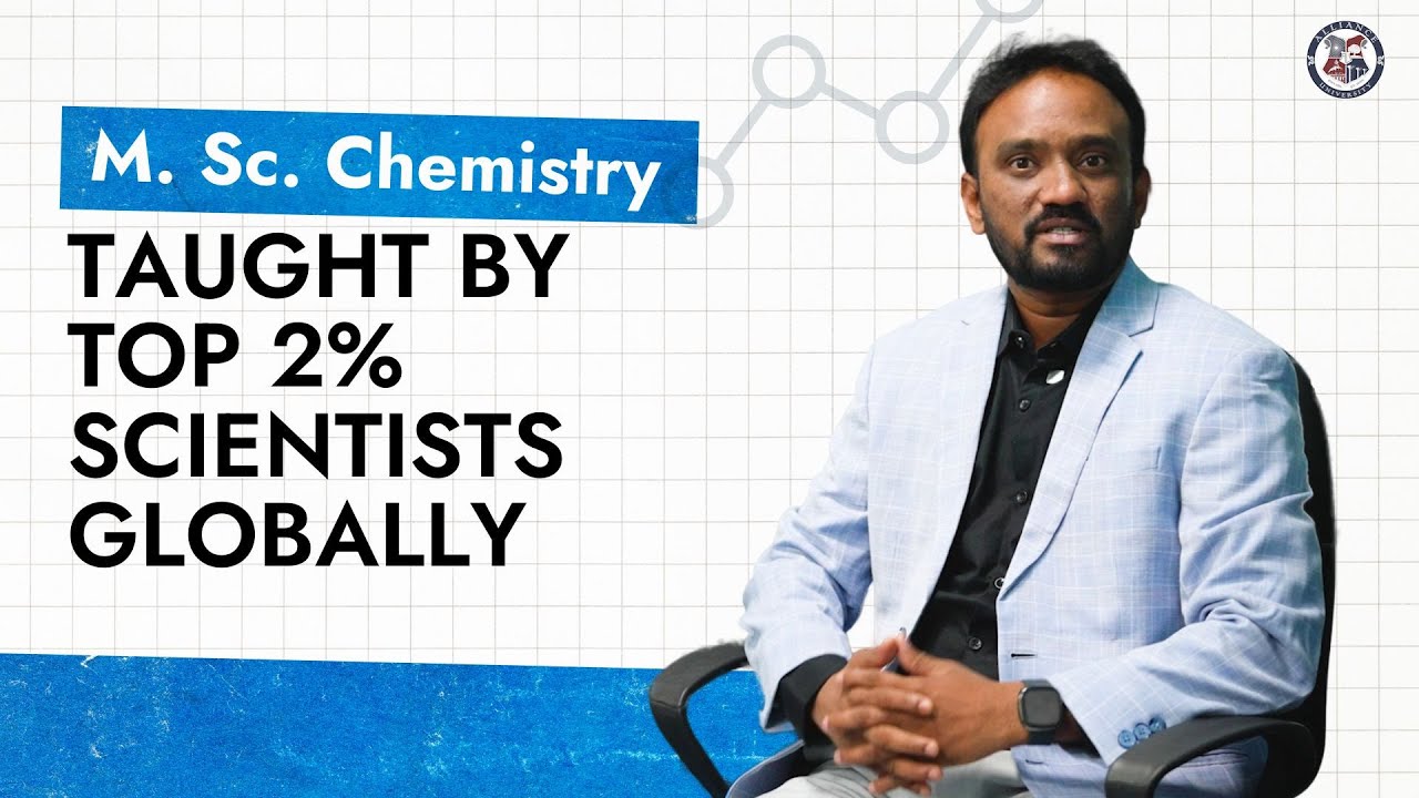 Admissions for M. Sc. Chemistry 2026 are now open | Alliance University