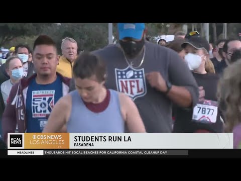 Thousands of students to take part in run at Rose Bowl in training for LA Marathon