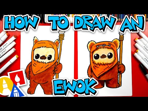 How To Draw An Ewok From Star Wars