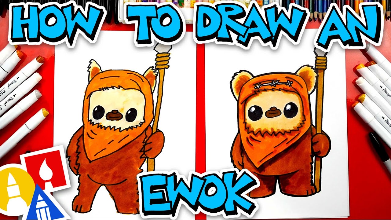 How To Draw An Ewok From Star Wars