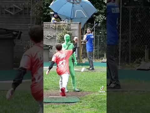 Did We Trick The Internet?😂 #dingersornothing #wiffleball #baseball #funny #shorts
