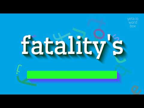 How to say "fatality's"! (High Quality Voices)