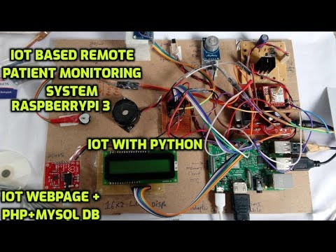 IOT Based Remote Patient Monitoring System with Raspberry PI, Python